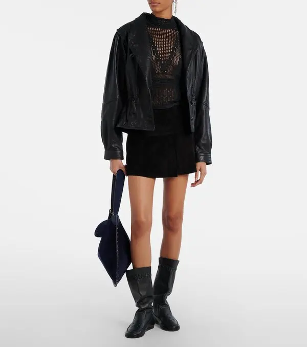 Isabel Marant Étoile Dahara Open-knit Sweater - Black