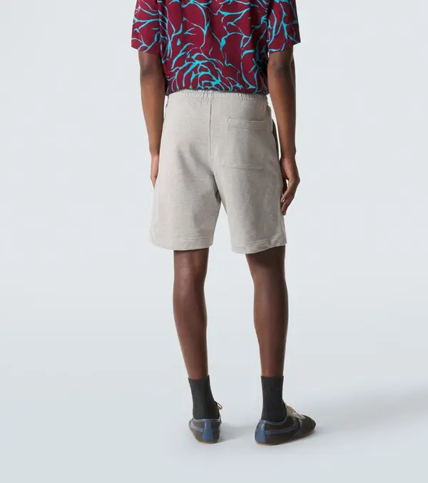 Dries Van Noten Cotton Jersey Shorts