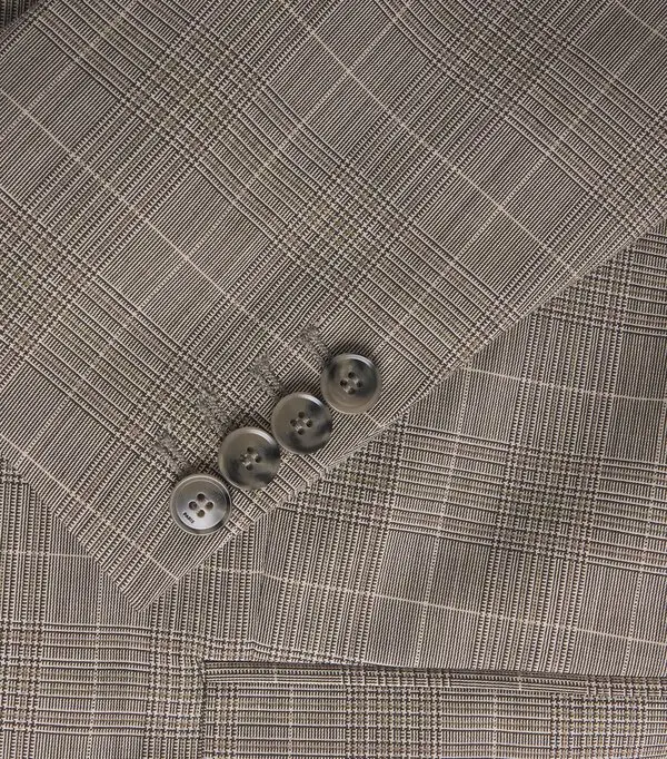 Maje Wool-blend Checked Blazer
