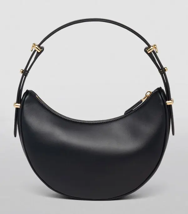 Prada Arqué Leather Shoulder Bag