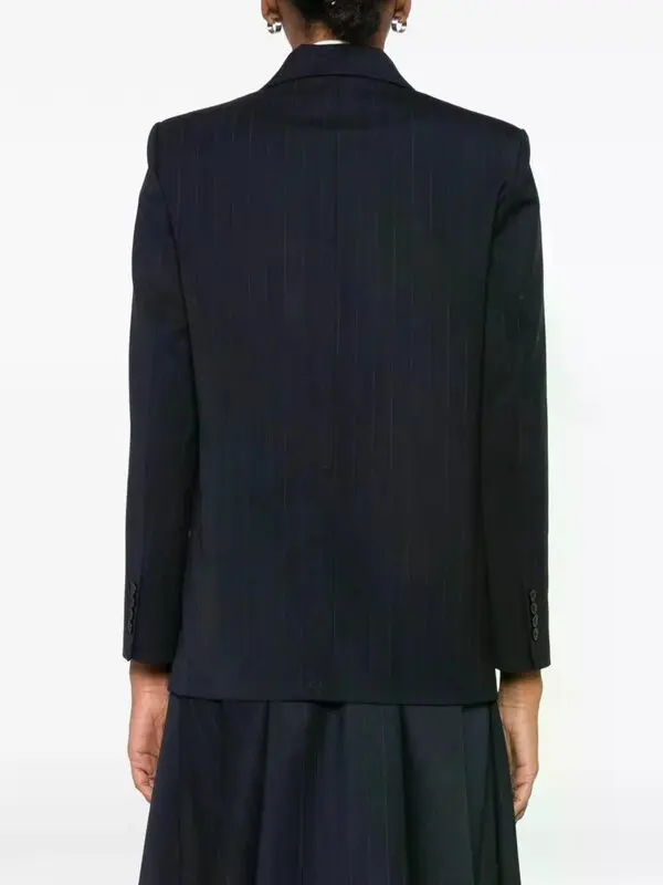 Maje Pinstripe Single-breasted Blazer
