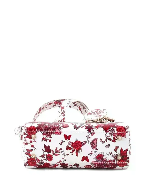 Dior Abcdior Lady Small Satchel Printed Leather