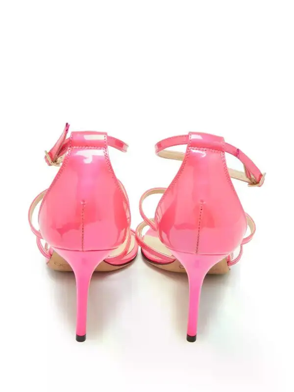 JIMMY CHOO Leather Thistle Sandals - Pink
