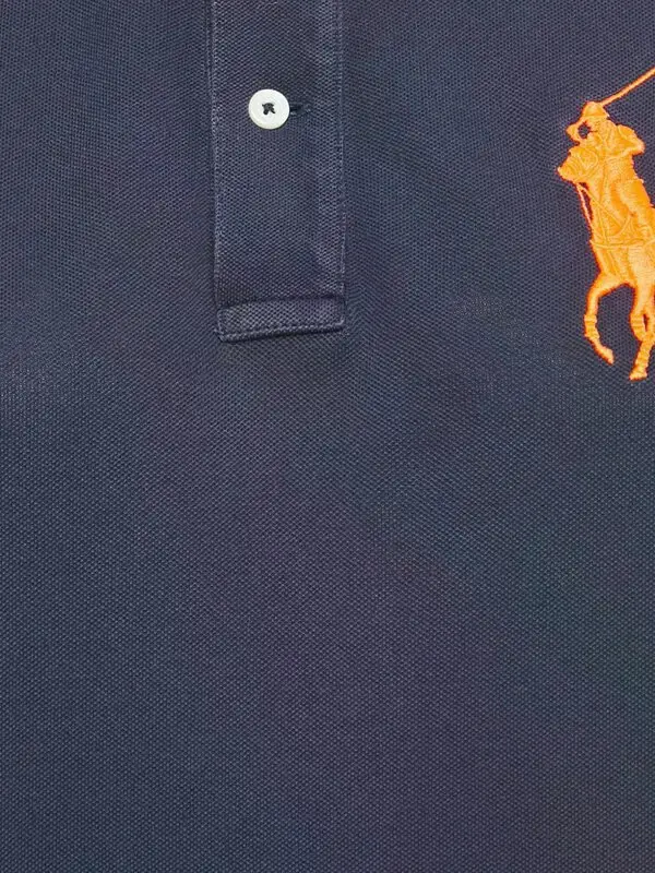 Polo Ralph Lauren Logo-embroidered Polo Shirt - Blue