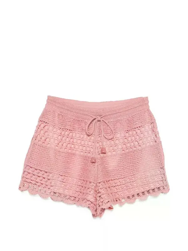 Zimmermann Wanderlust Sun Crochet Shorts