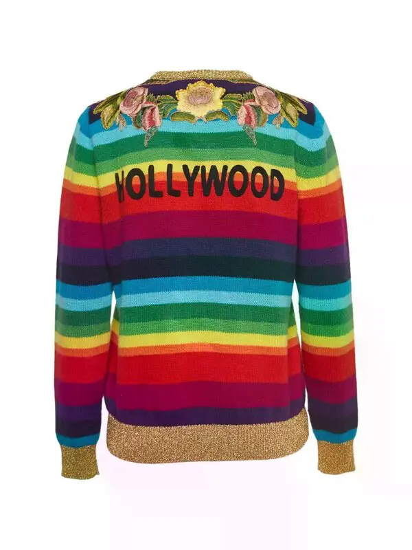 Gucci Embroidered Wool Sweater