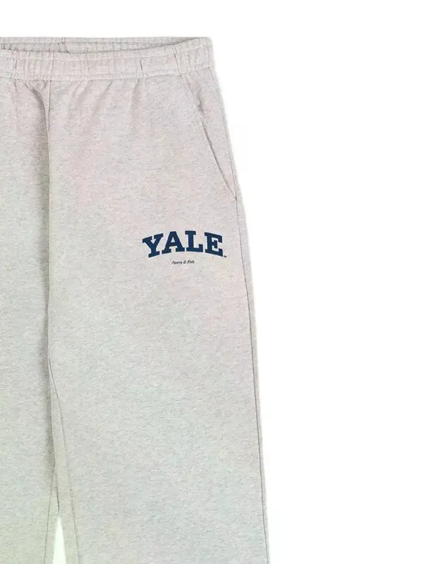 SPORTY & RICH Yale Track Pants - Grey
