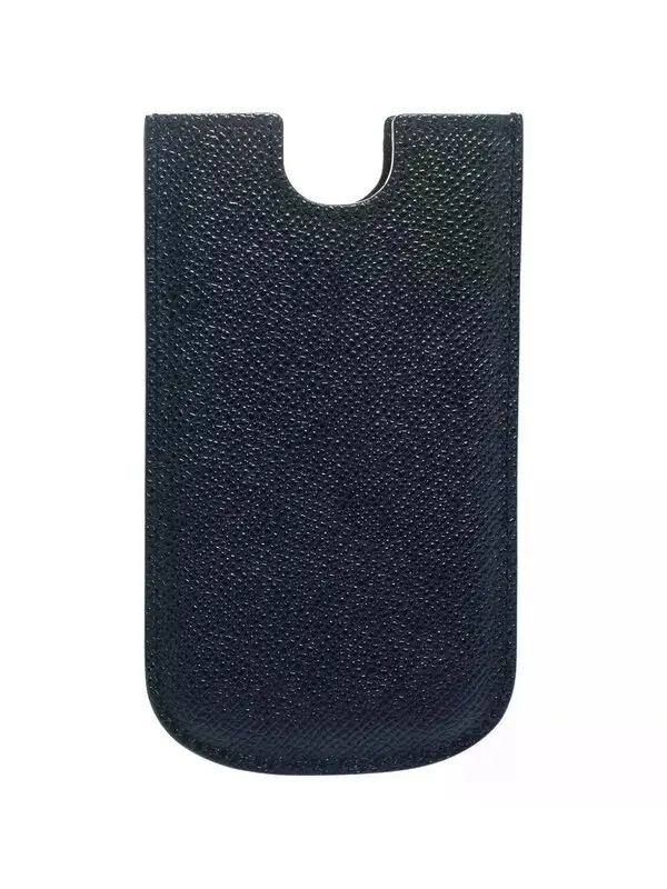 Dolce & Gabbana Embossed Leather Phone Cover