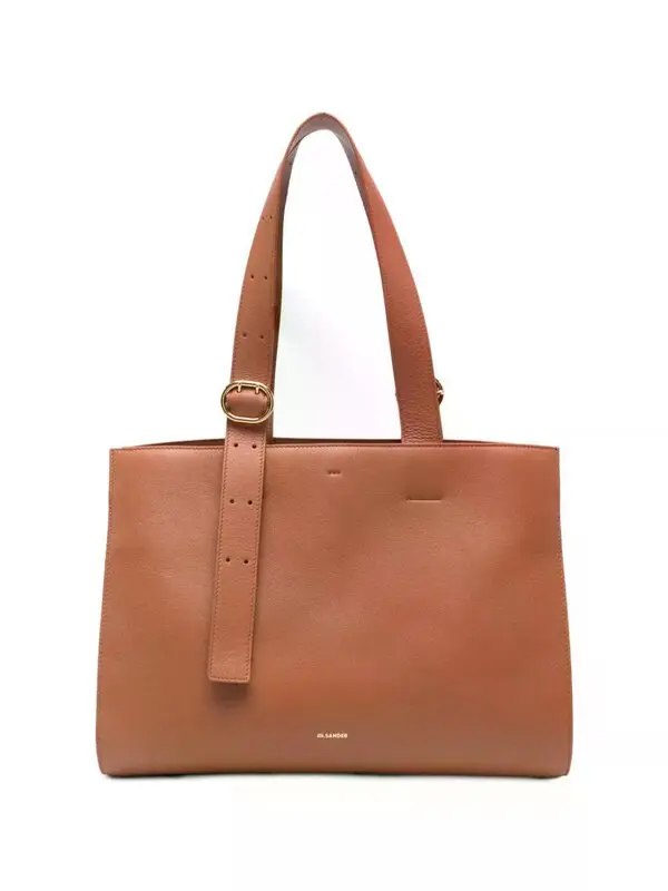 JIL SANDER Cannolo Tote East-west