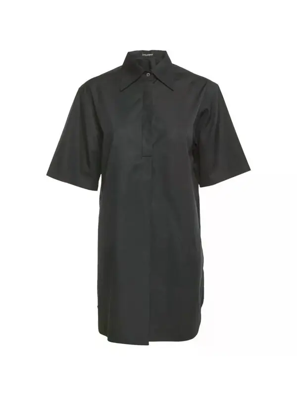 Dolce & Gabbana Cotton Oversized Tunic - Black