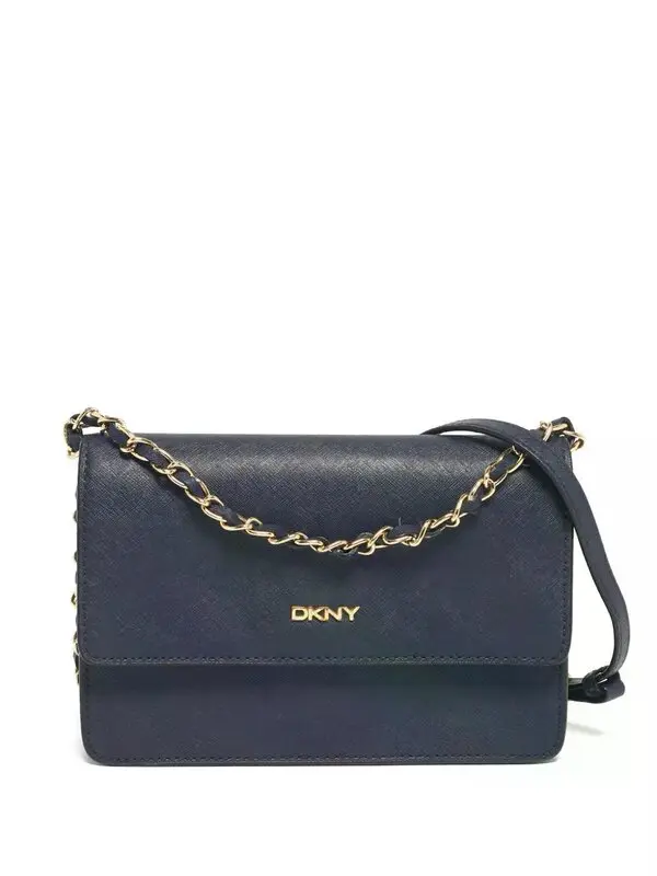 Dkny Leather Chain-detail Crossbody Bag