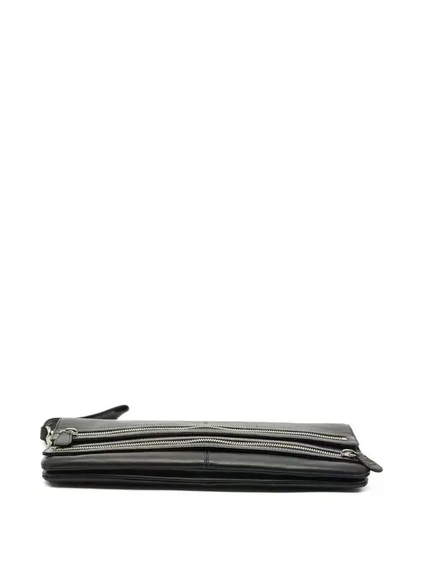 COACH VINTAGE Leather Zip Clutch