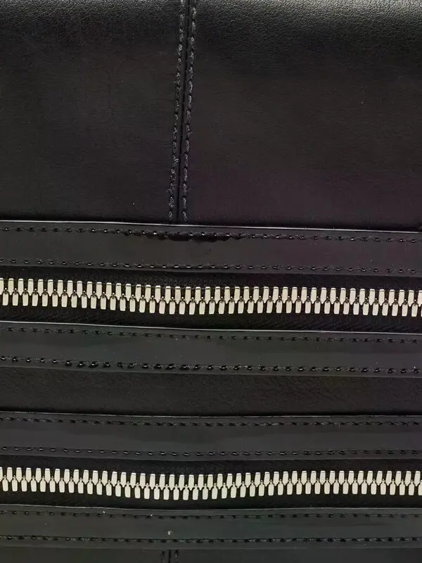 COACH VINTAGE Leather Zip Clutch