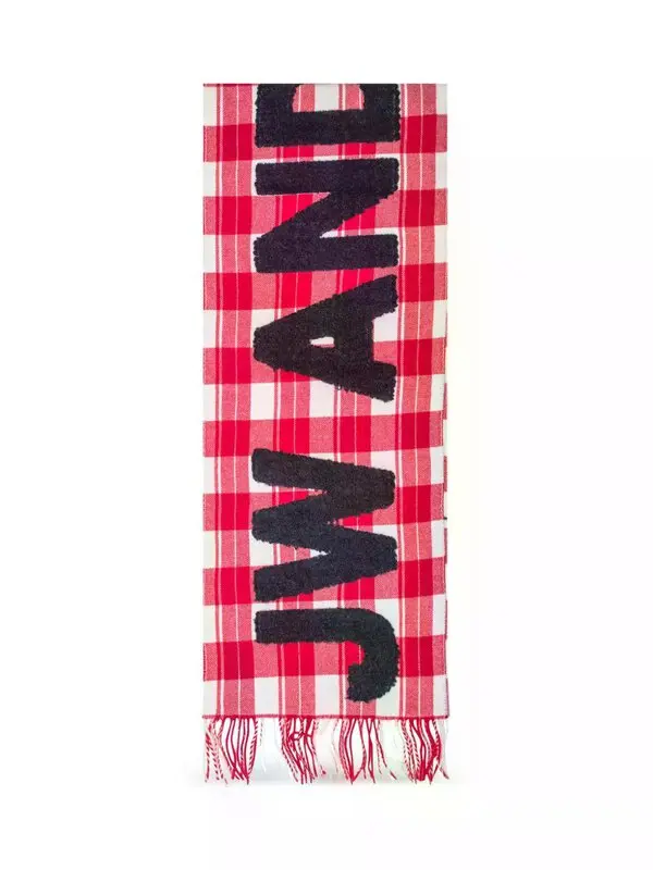JW Anderson Checked Scarf