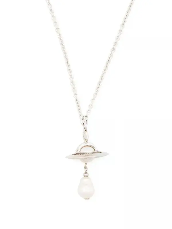VIVIENNE WESTWOOD Orb Aleksa Necklace - Silver