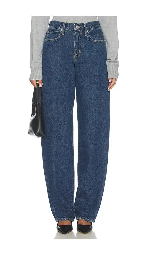 SLVRLAKE Tess Long Relaxed Curve Jeans