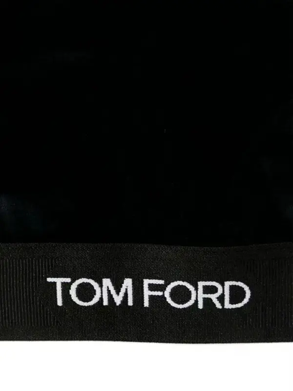 TOM FORD Logo-detail Top - Black