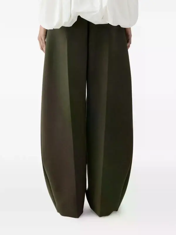 Jacquemus The Ovalo Pleated Trousers