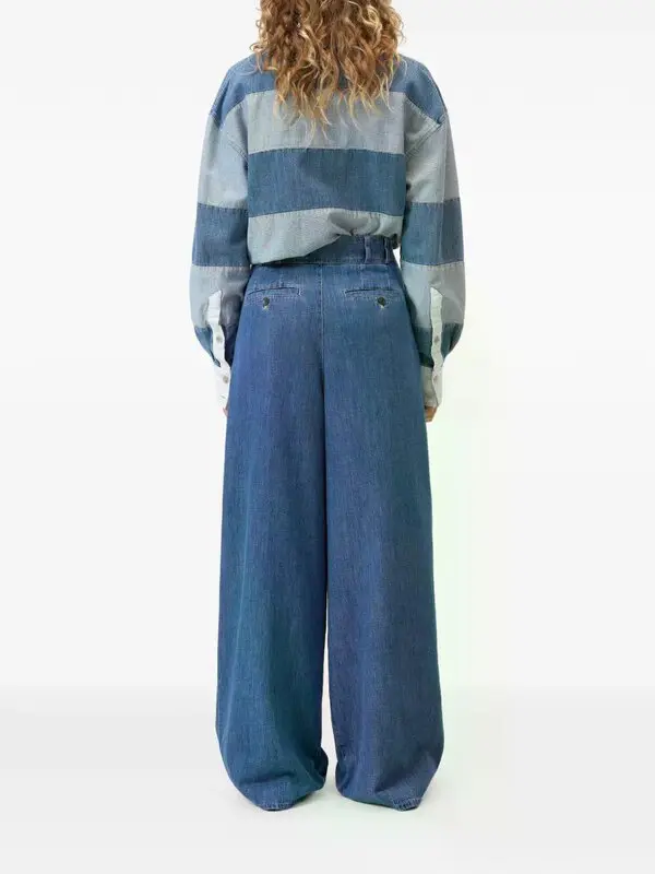 Closed Wenda Pleated Wide-leg Jeans