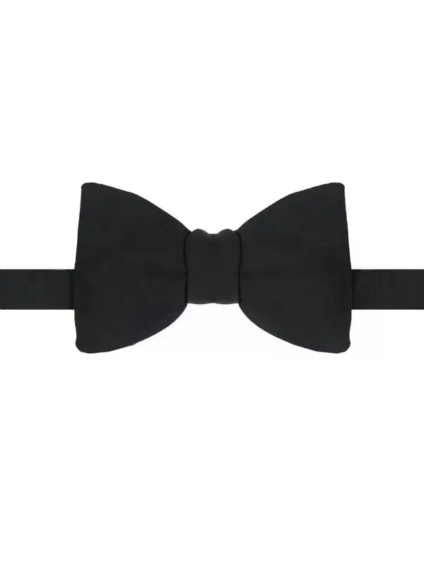 Zegna Silk Satin Bow Tie
