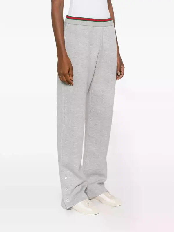 Gucci Cotton Button Detail Track Pants