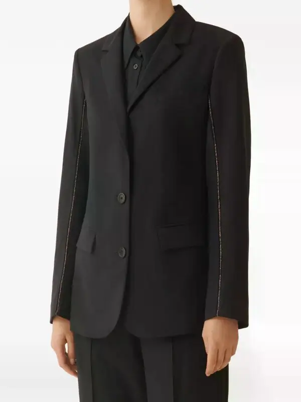 Fabiana Filippi Notched Lapels Button Blazer