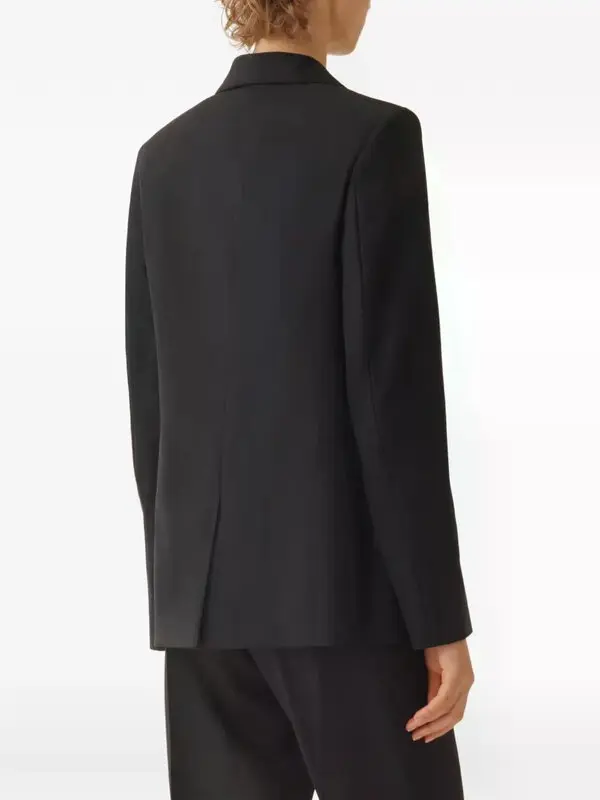 Fabiana Filippi Notched Lapels Button Blazer