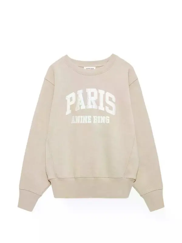 ANINE BING Crewneck Sweatshirt With Graphic Print