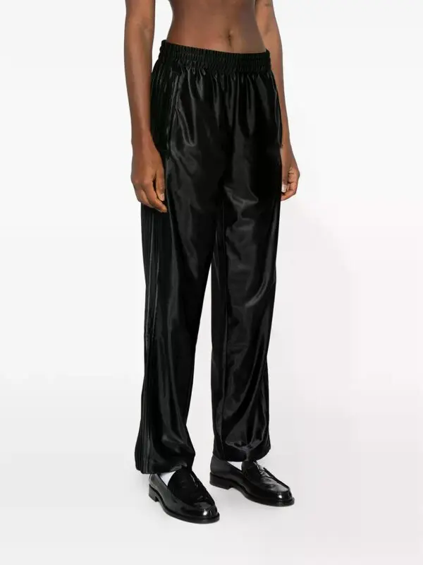 Adidas Elasticated Waist Track Pants With Side Stripe Detail