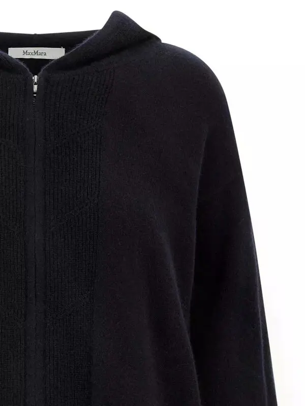 Max Mara Cashmere Zip Hoodie