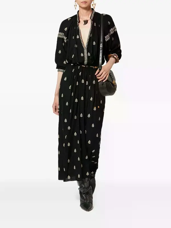 Isabel Marant Étoile Maxi Embroidered Dress