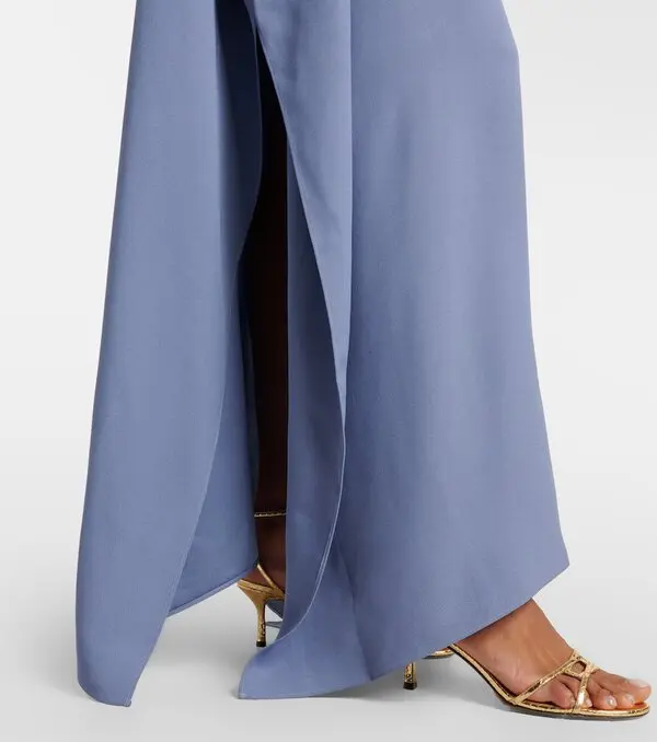 TALLER MARMO Crepe Maxi Dress