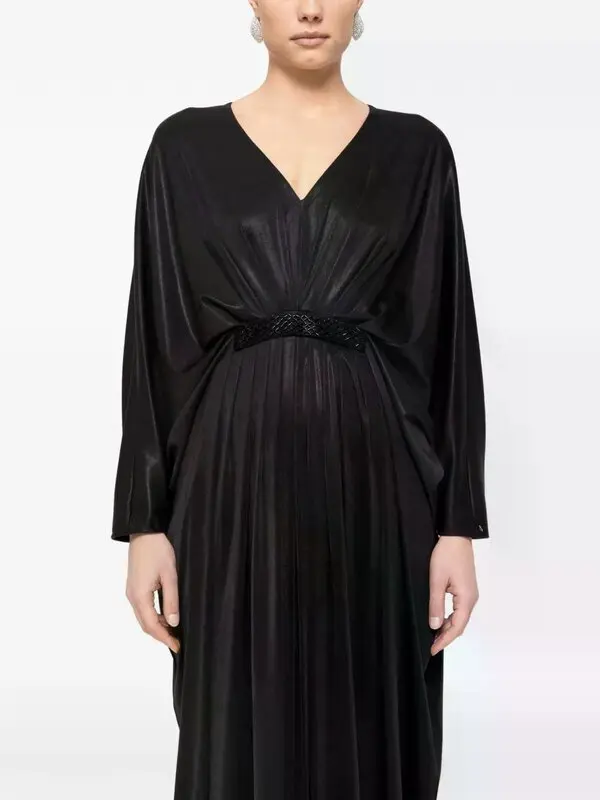 NISSA Gathered Maxi Dress