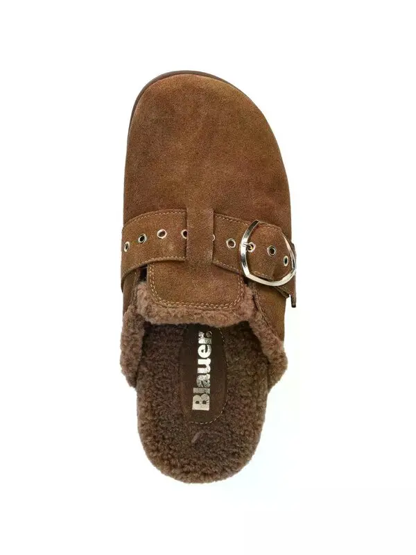 BLAUER. Buckle-strap Loafers - Brown