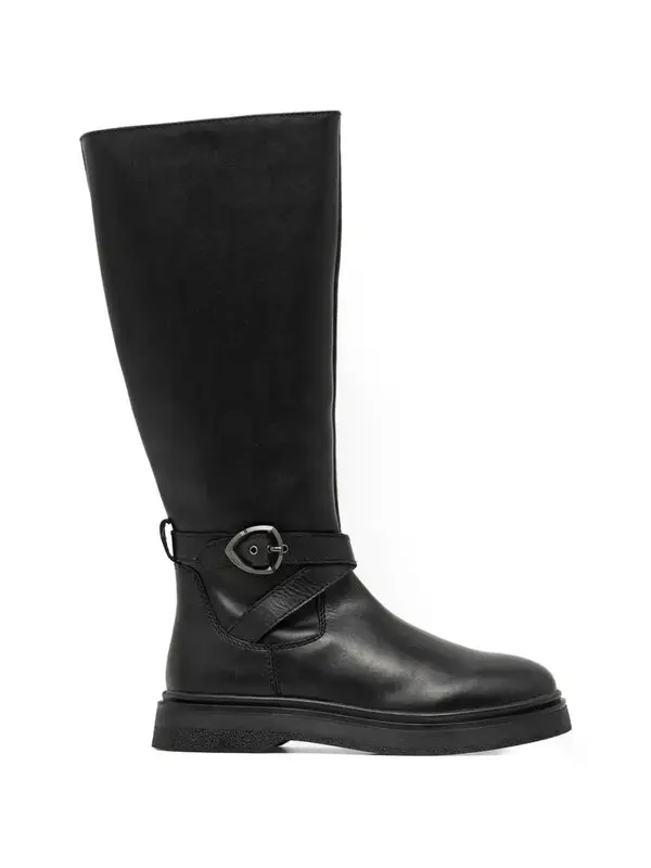 BLAUER. Hanna Buckle-strap Boots