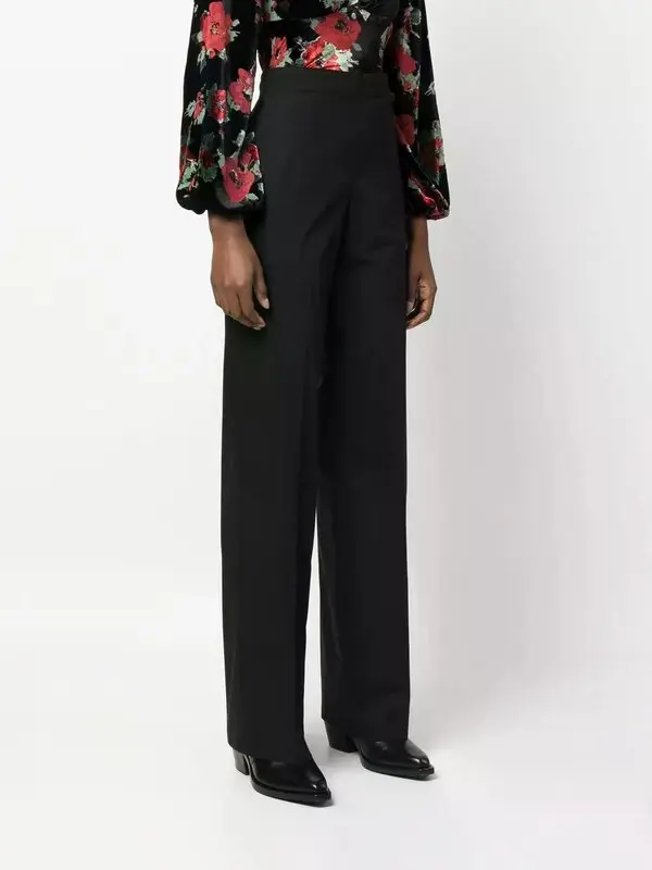 TWINSET High-waisted Straight-leg Trousers