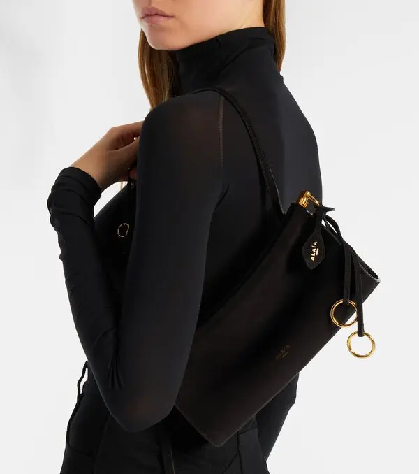 Alaïa Le Click Shoulder Bag - Black