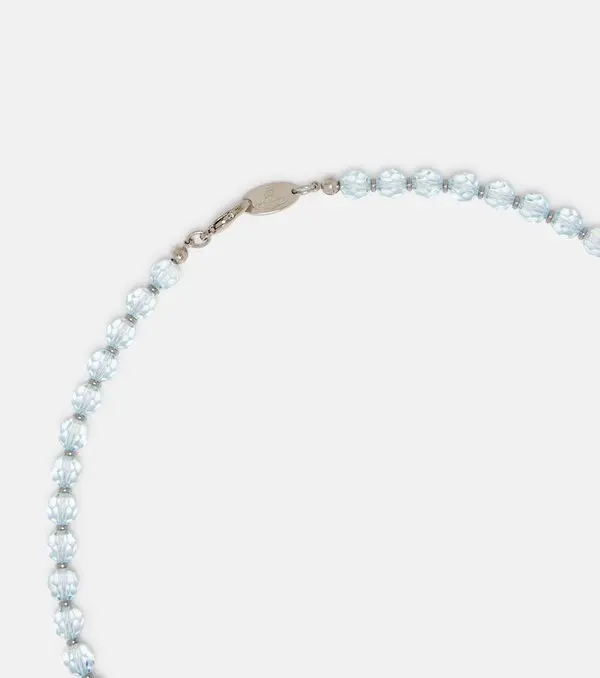 VIVIENNE WESTWOOD Embellished Choker Necklace - Blue