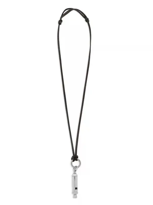 LEMAIRE Acme Whistle Necklace - Silver