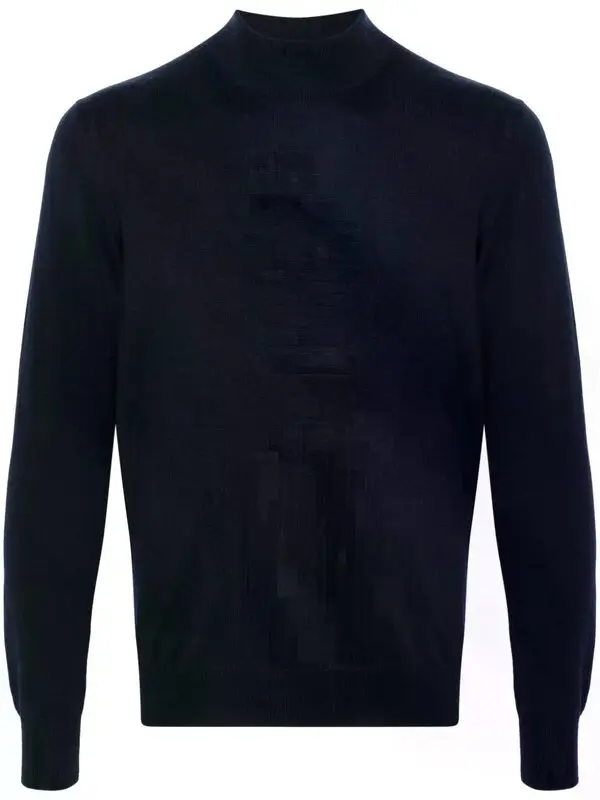 FILERIA Virgin Wool High Neck Sweater