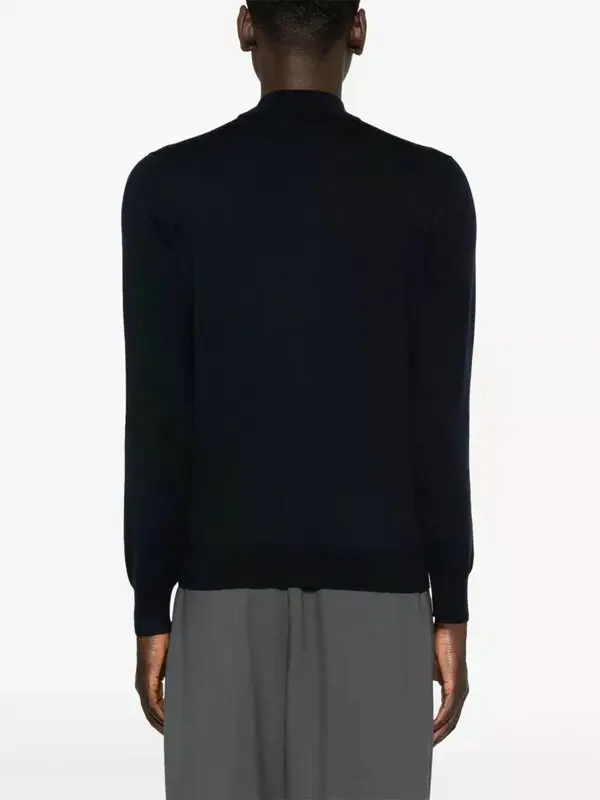 FILERIA Virgin Wool High Neck Sweater