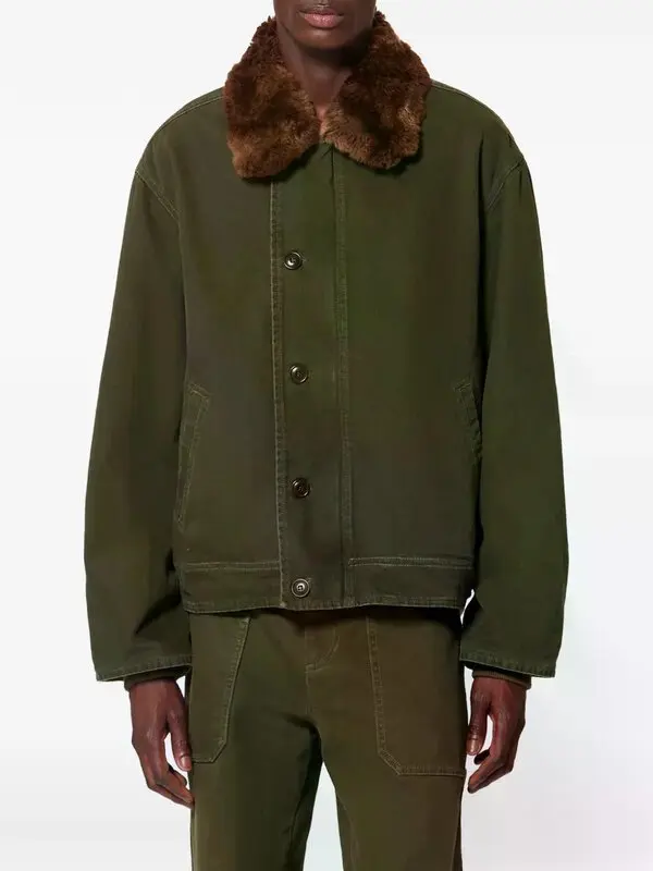 MARANT Andy Fur-collar Jacket