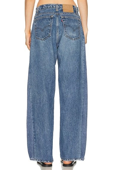 ALIGRACE 90's Trouser Wide Leg Jeans - Medium Dark