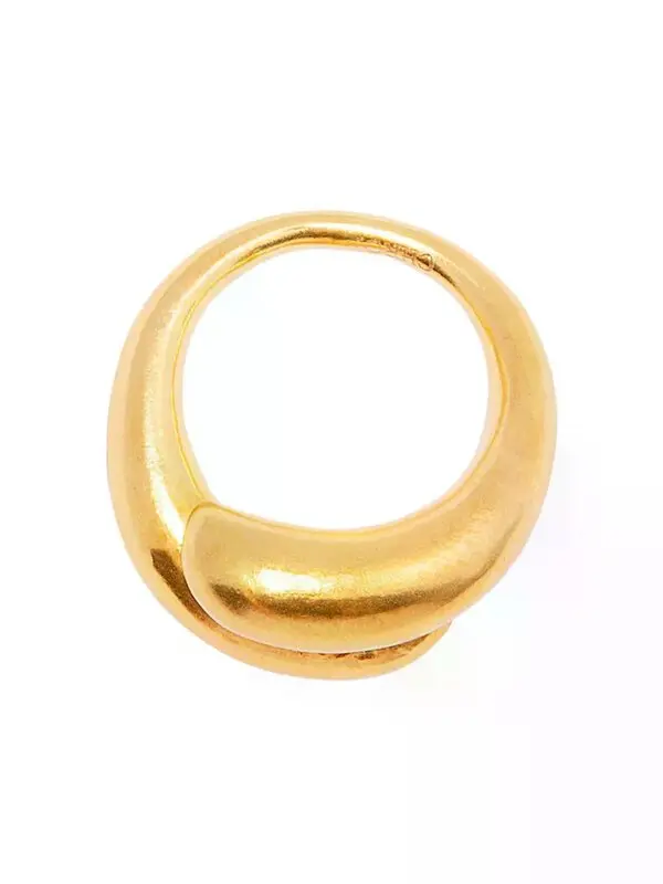 CHRONOS Sterling Silver Twist Detail Ring
