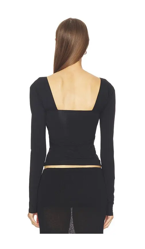 THE LINE BY K Rian Top - Black