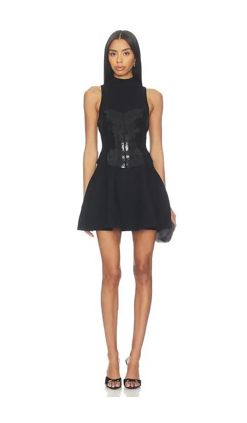 FLEUR DU MAL Layered Corset Top