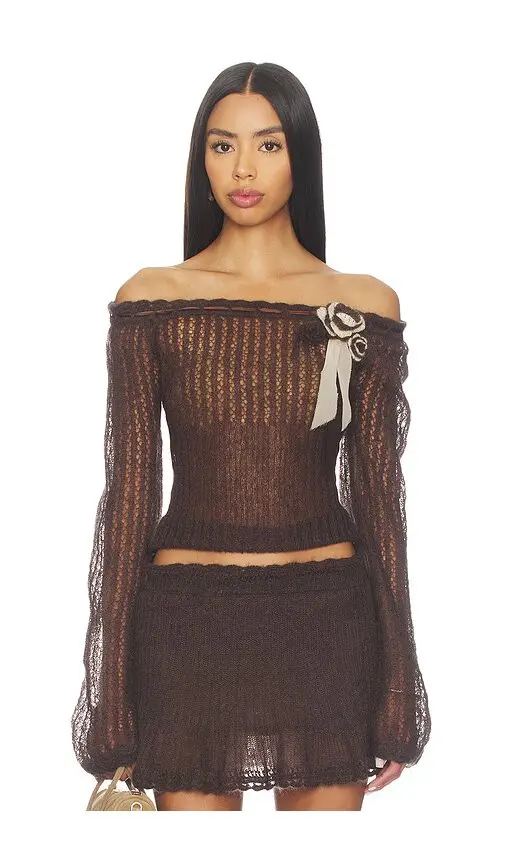 MIRROR PALAIS Little Lamb Knit Top
