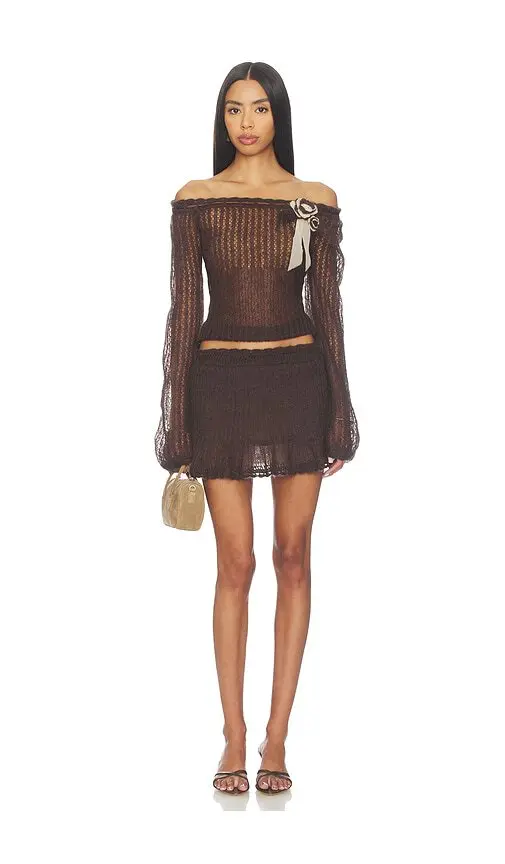 MIRROR PALAIS Little Lamb Knit Top