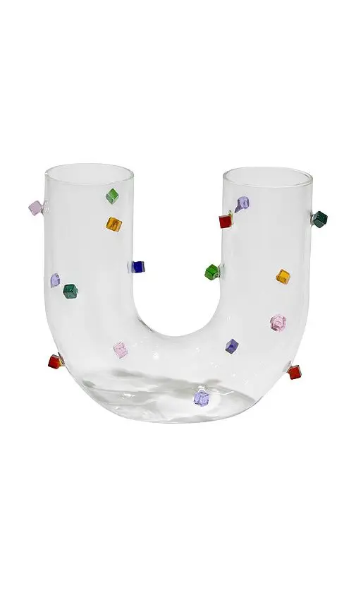 FAZEEK Jewel U Vase - Neutral