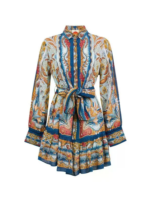 Farm Rio Printed Mini Dress